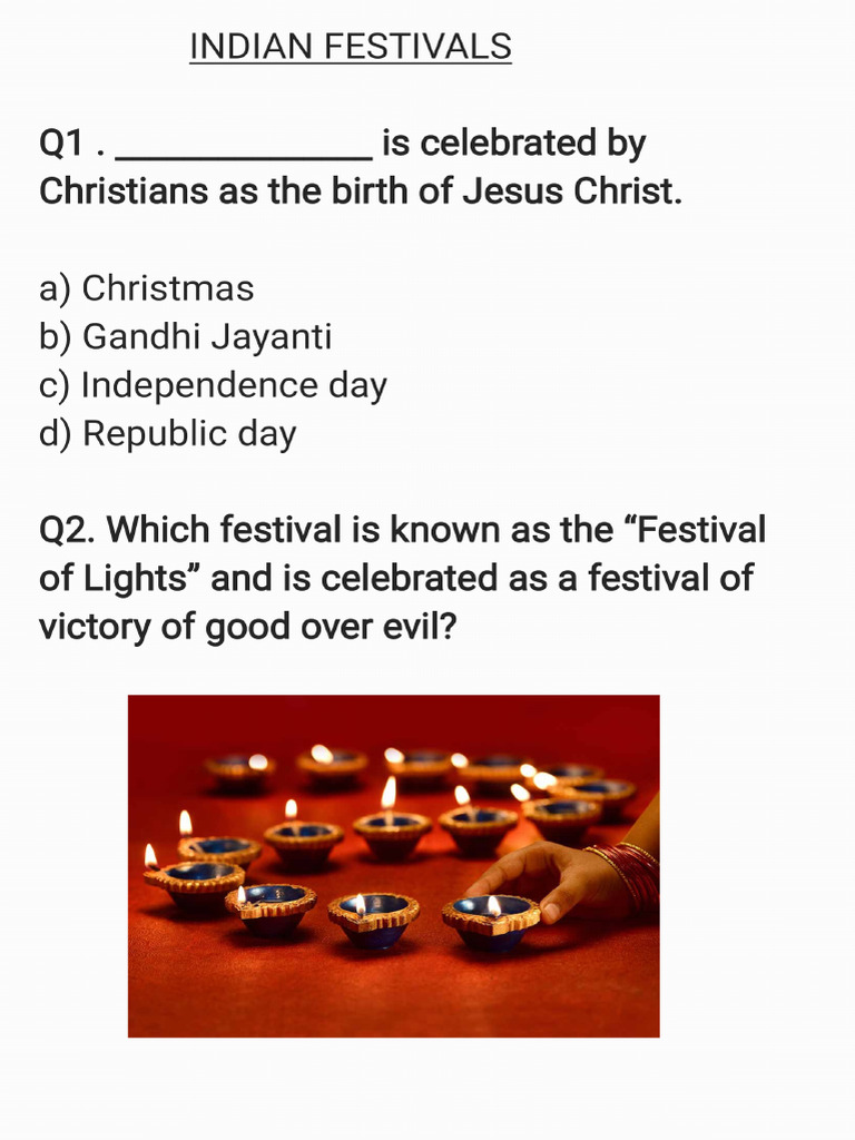 Indian Festivals | PDF