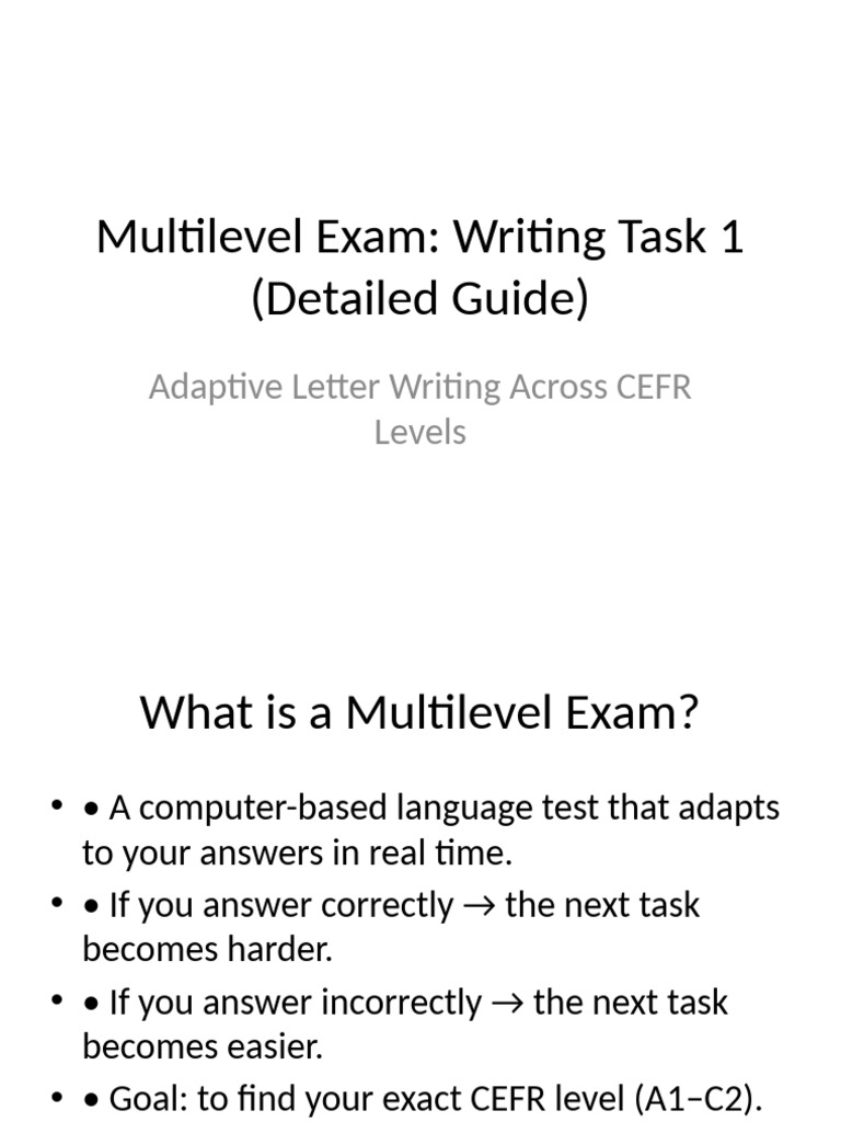 Multilevel Writing Task1 Detailed | PDF | Cognition | Human Communication