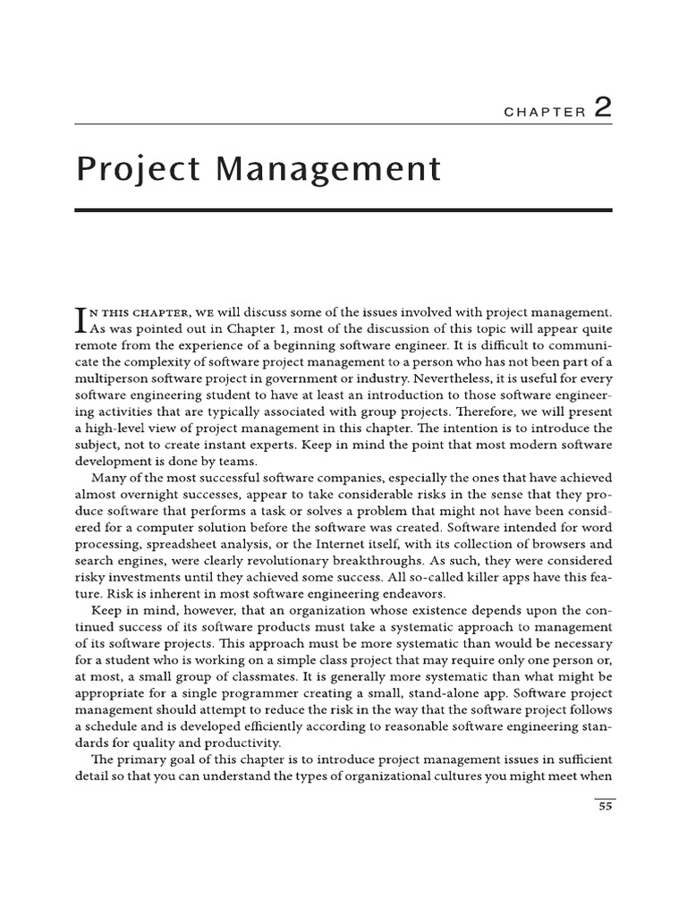 Introduction To Software Engineering - Chapter 2 | PDF