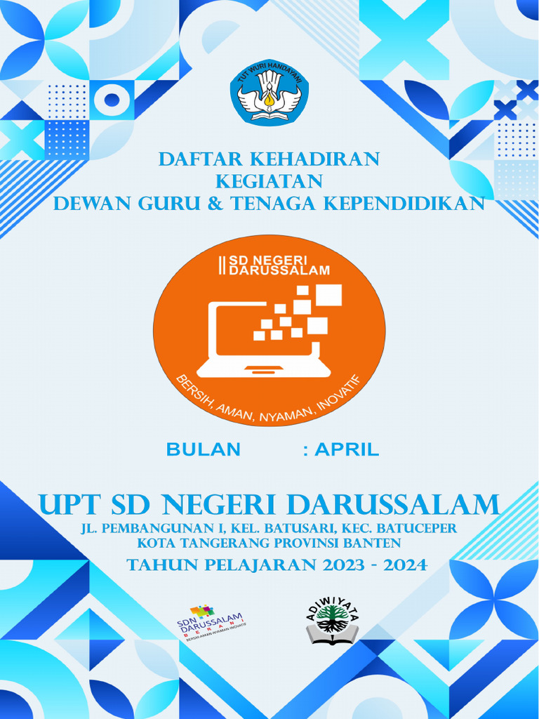 Cover Absen Kegiatan April | PDF