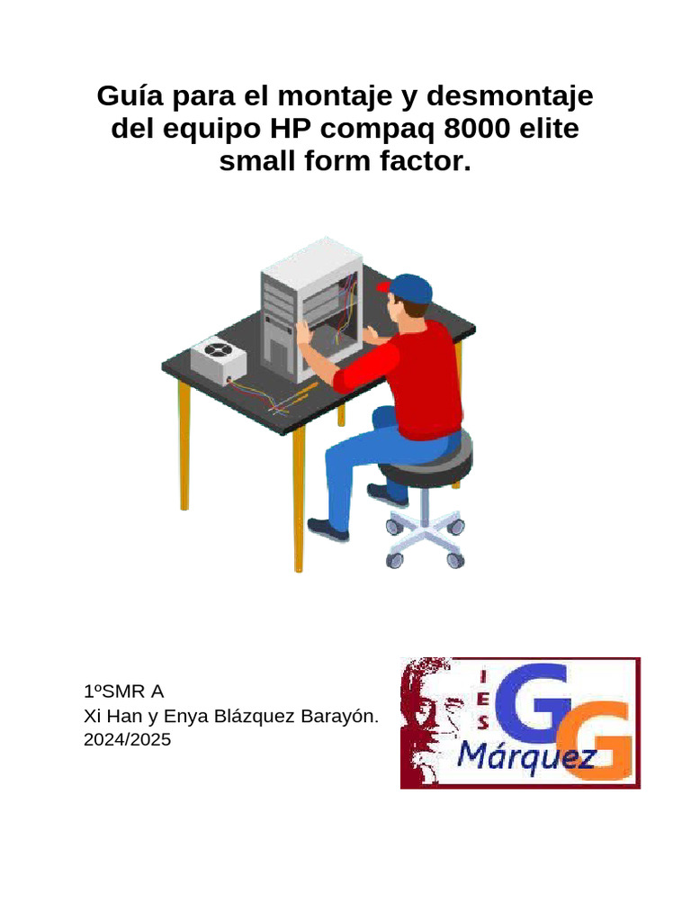 Memoria practica montaje y desmontaje de fp grado medio smr | PDF | Ciencias de la Computación ...