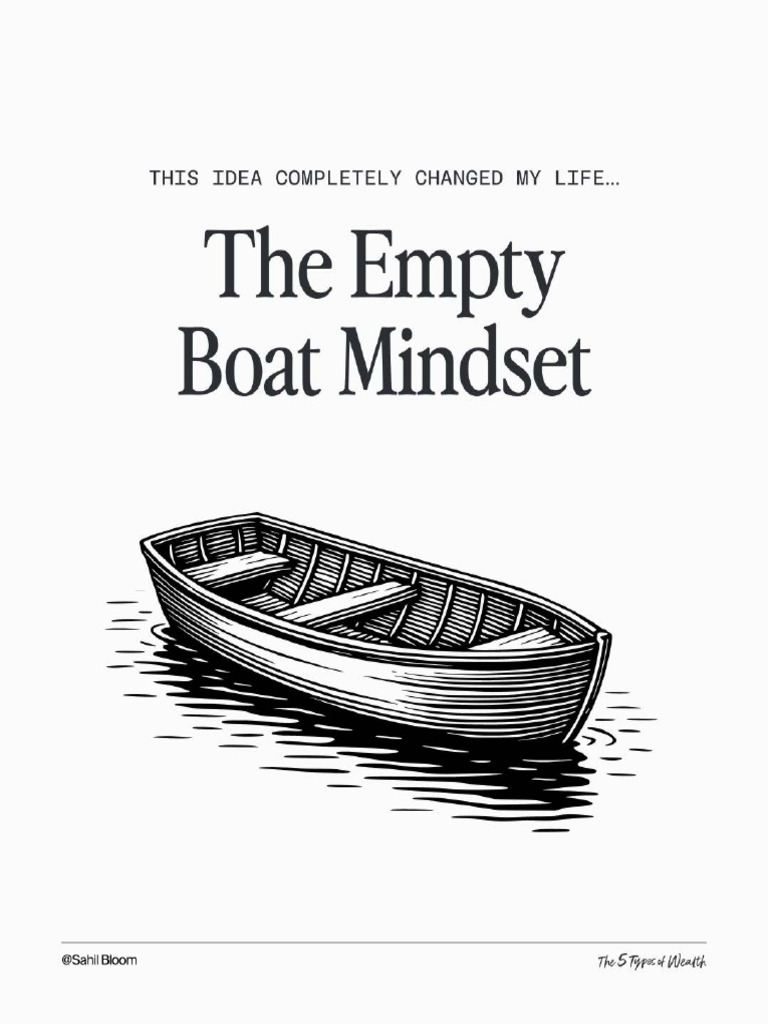 The Empty Boat Mindset | PDF