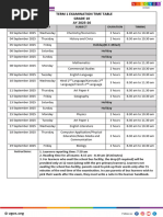 2025 Psle Timetable Final Version 01.01.25 | PDF
