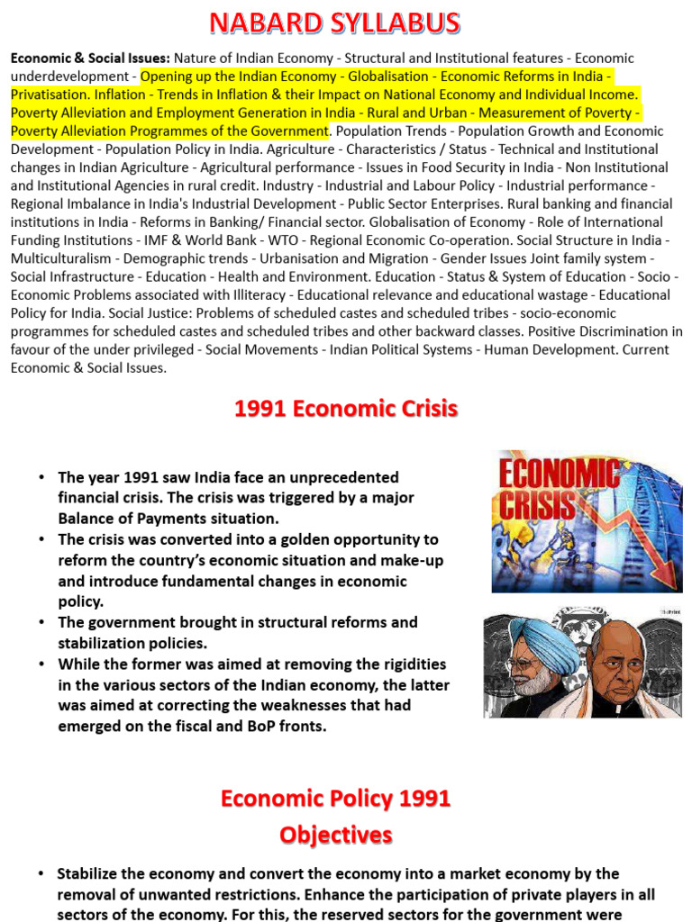 NABARD PDF 2 - Opening of Indian Economy To Poverty Alleviation ...