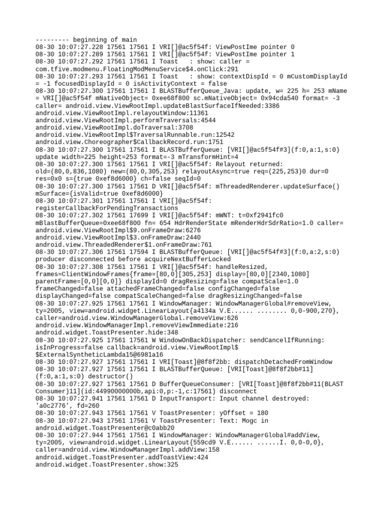 Mod Menu Log - Com - forgeGames.specialForcesGroup2 | PDF | Tablet ...