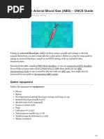 Venous Blood Gas Collection Tip Sheet | PDF