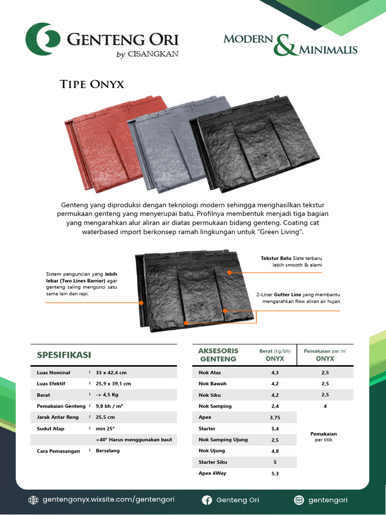 Katalog Genteng Flayer ORI 2023 (New) | PDF