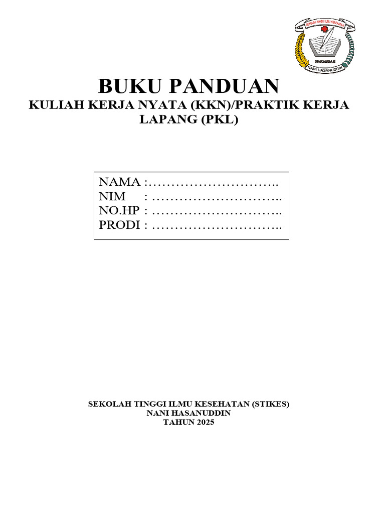 Panduan Kkn Kelas Timika (S1 B Ang. 2024) | PDF