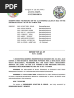 Barangay Id New Template | PDF