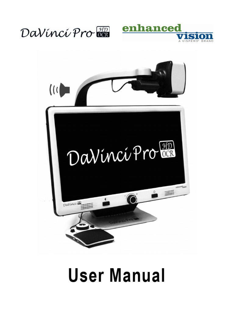 Davinci Pro User Manual English | PDF | Computer Monitor | Optical ...