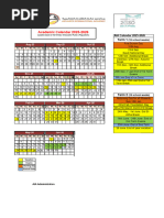 NUS Academic Calendar 2024/2025 | PDF | Academic Term