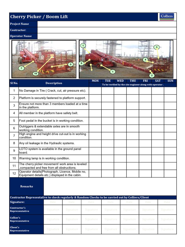 Cherry Picker Boom Lift | PDF | Transportation Engineering | Transport
