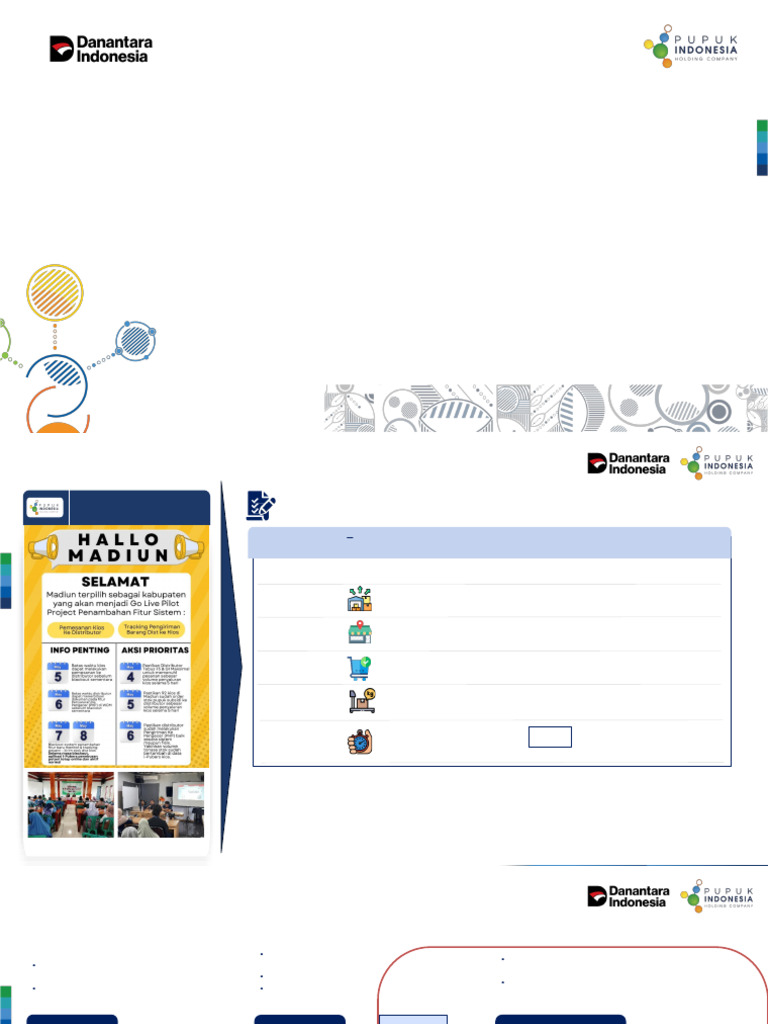 Materi Sosialisasi Perubahan Skema Penyaluran Pupuk Bersubsidi 2025 Regional 3A - KIOS | PDF