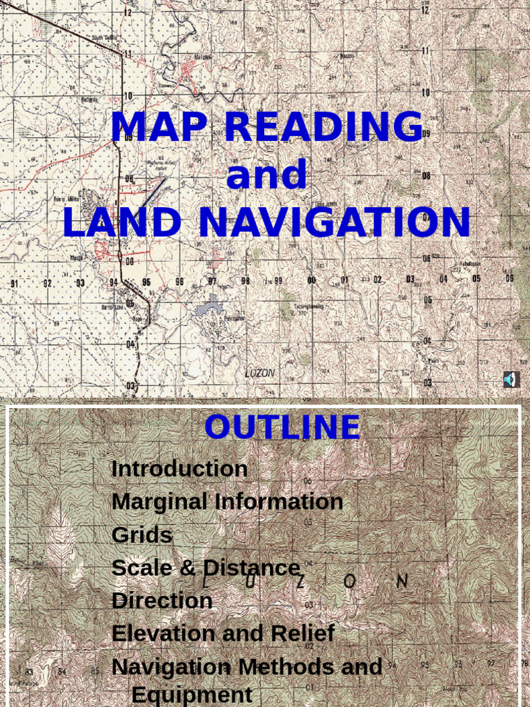 Military Map Reading and Navigation Guide | PDF | Map | Azimuth