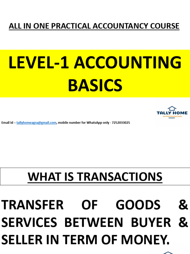 Practical Accountancy Course Overview | PDF | Debits And Credits | Expense