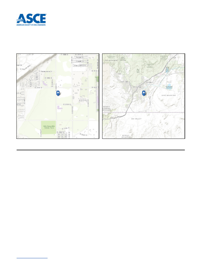 ASCE Hazards Report for Saint George, UT | PDF