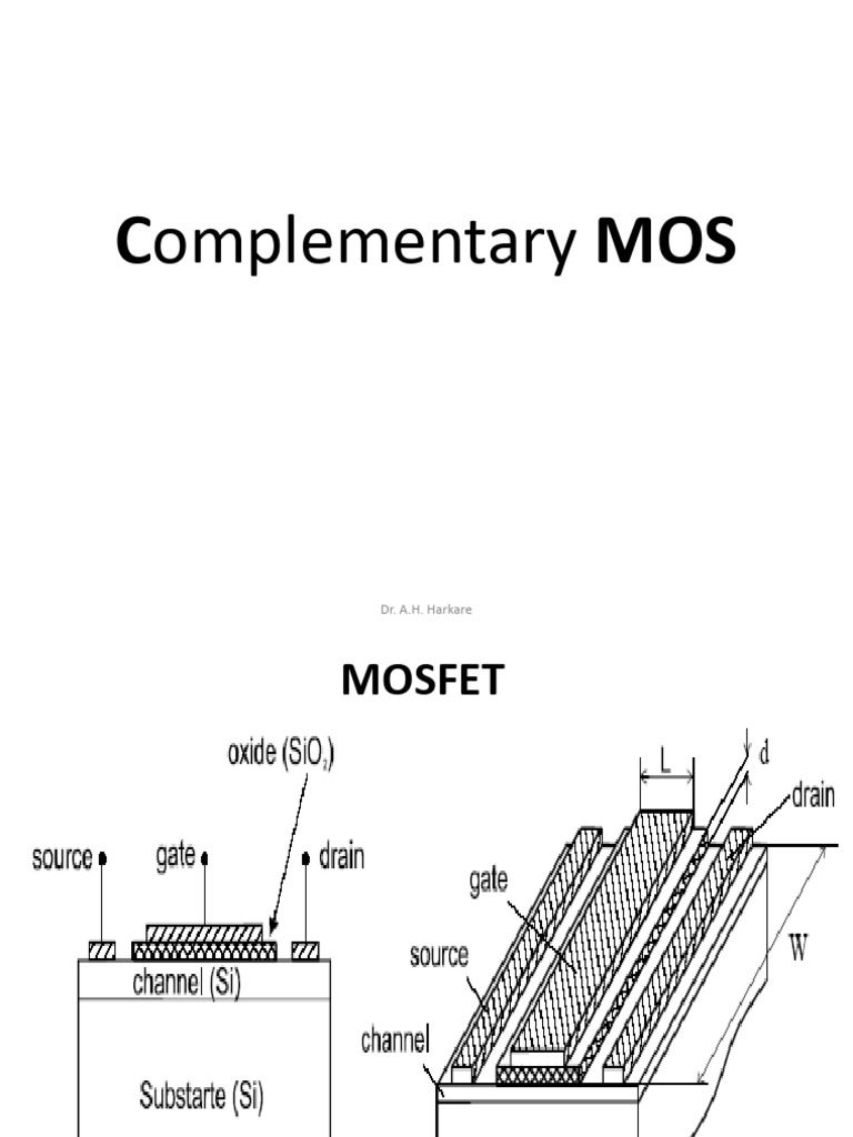 Complementary MOS Fabrication | PDF | Mosfet | Cmos