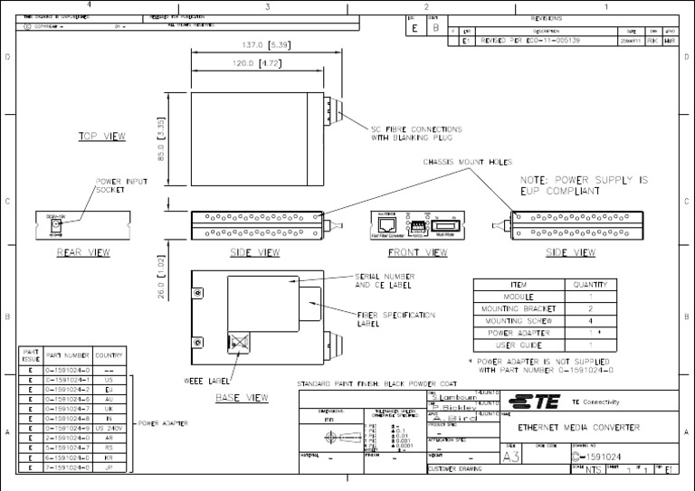 Converter Drawing | PDF