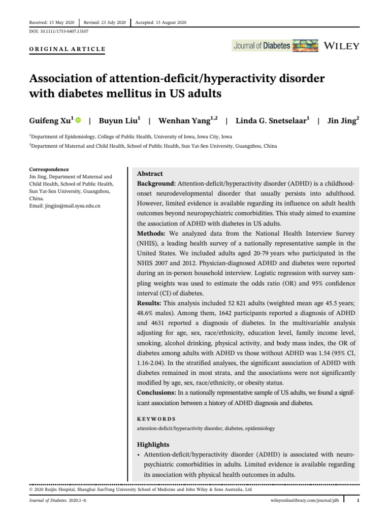ADHD Dan DM | PDF | Attention Deficit Hyperactivity Disorder | Mental ...