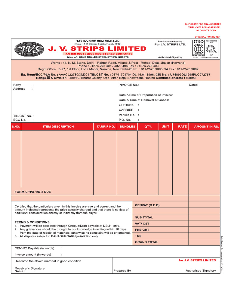 Sample Letter Head | PDF