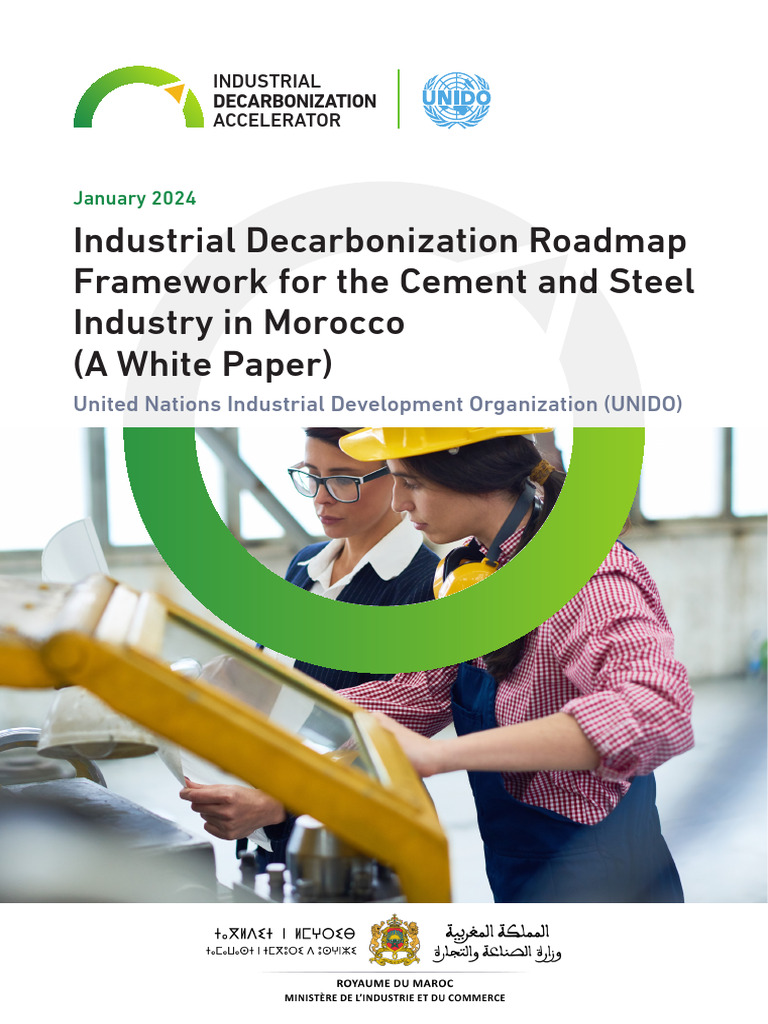 Morocco's Industrial Decarbonization Roadmap | PDF | Climate Change ...