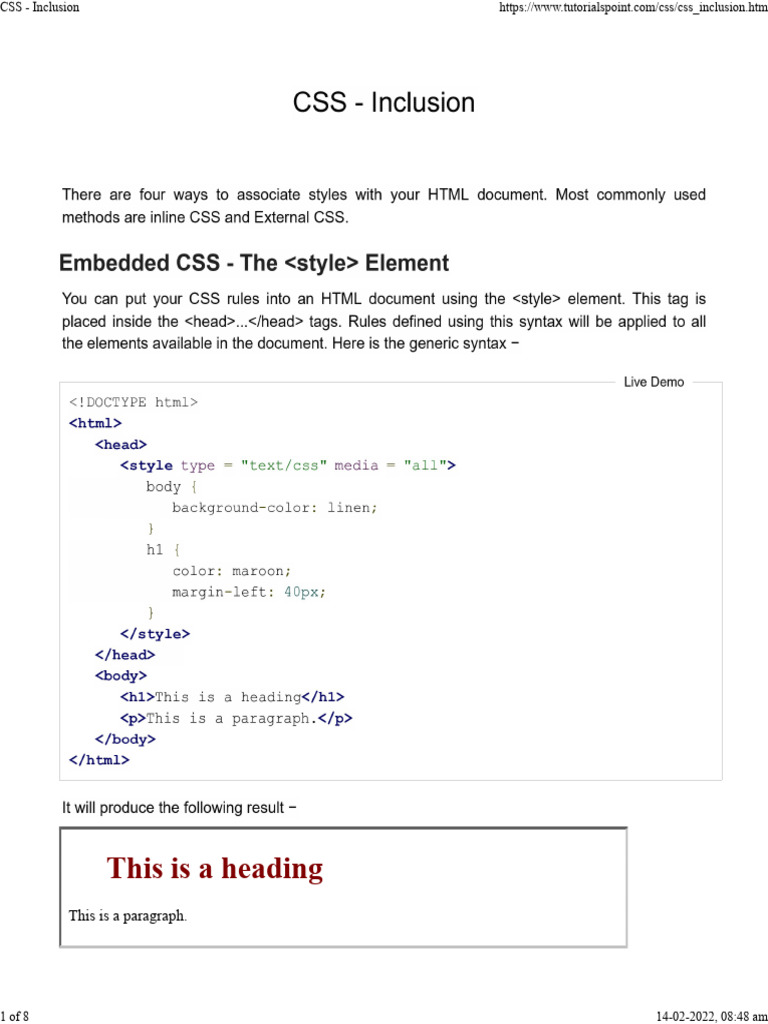 CSS 3 | PDF