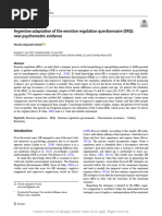 ERQ-S Questionnaire and Scoring Instructions 2024 11 | PDF | Emotional ...