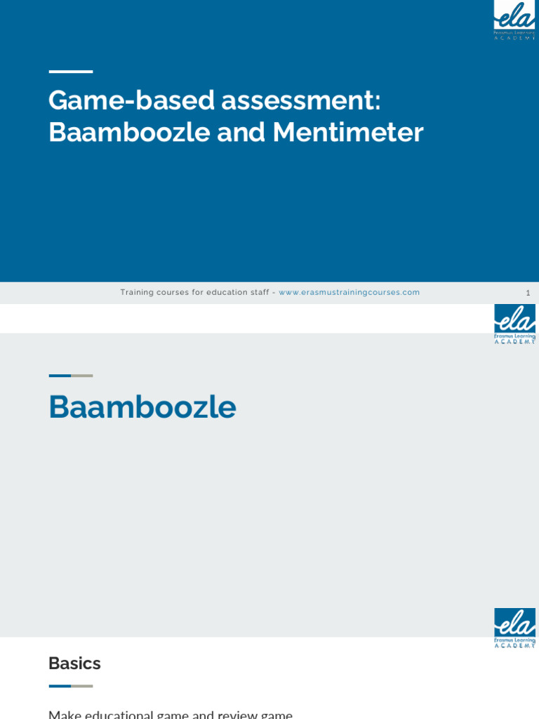 Game-Based Learning Tools for Educators | PDF | World Wide Web ...