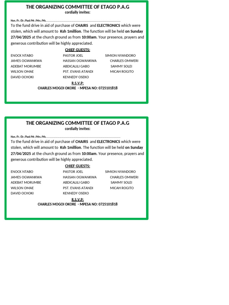 Cards Ayora Sda | PDF