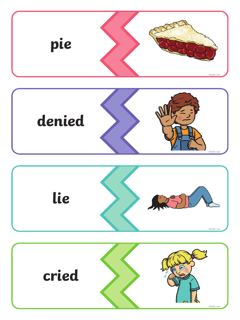 T L 10160 Phase 5 Ie Words Matching Cards | PDF