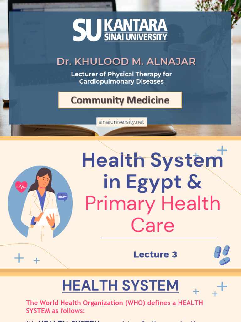 Overview of Egypt's Health System | PDF | Millennium Development Goals ...