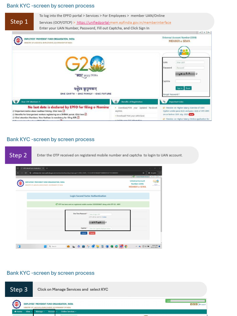 Bank KYC Process | PDF
