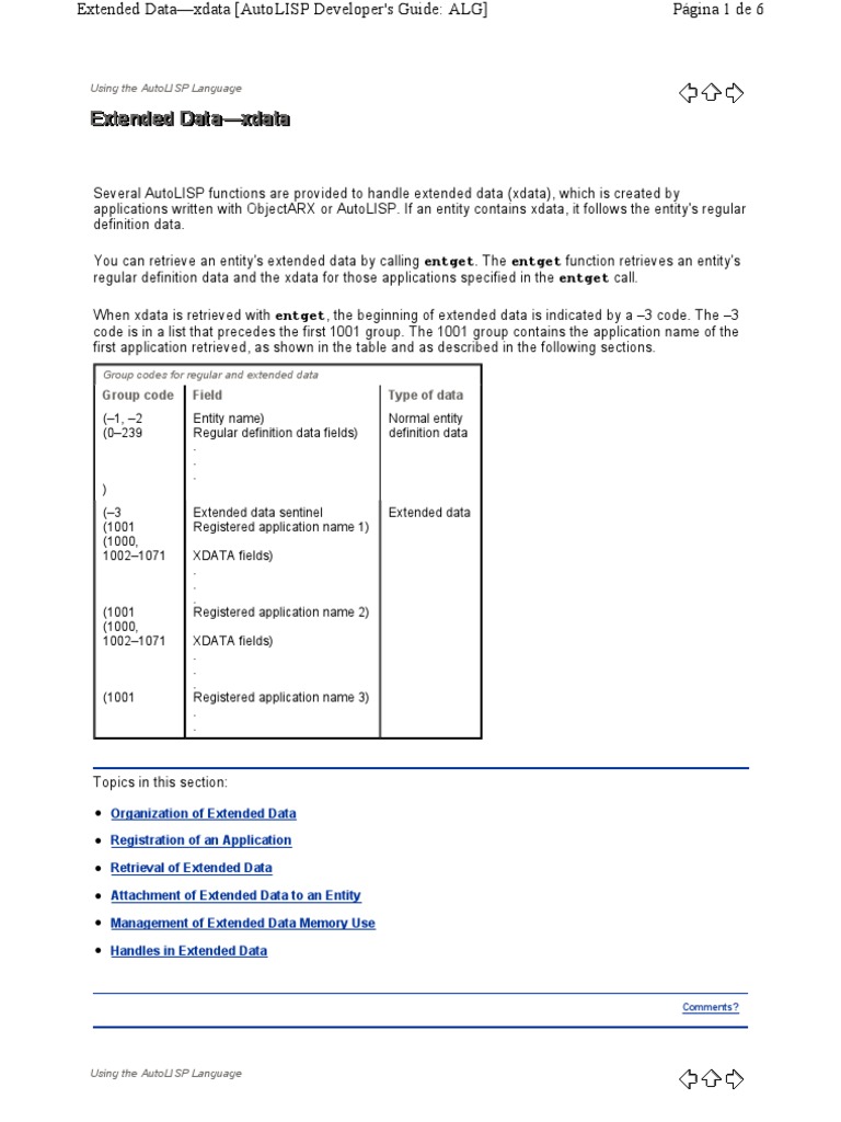 ExtendData Autocad | PDF | Data Type | String (Computer Science)