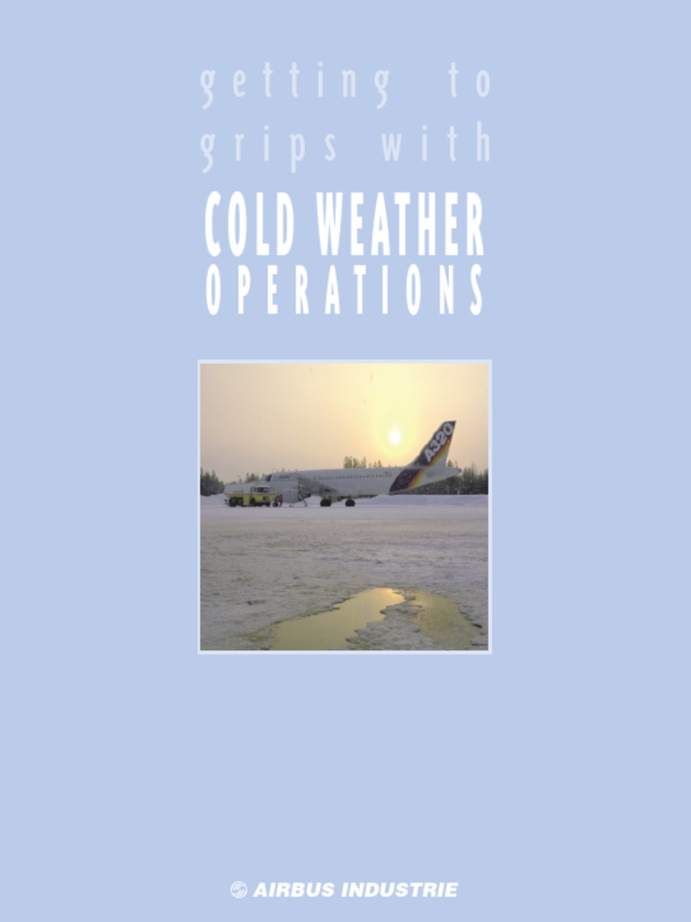 Airbus Cold Weather Operations Guide | PDF | Precipitation | Frost