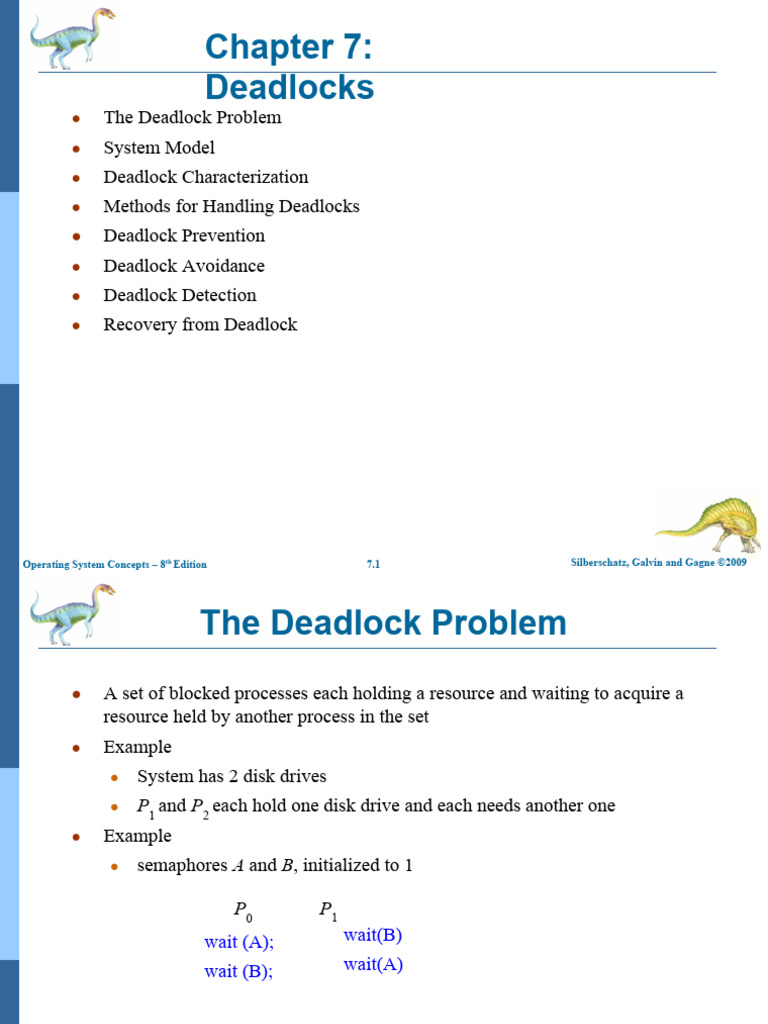 Unit 3- Deadlock (2) | PDF | Theoretical Computer Science | Mathematical Relations