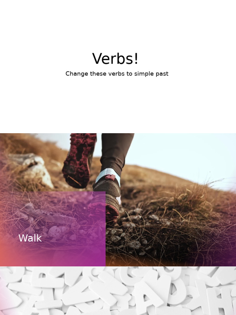 Verbs Pdf