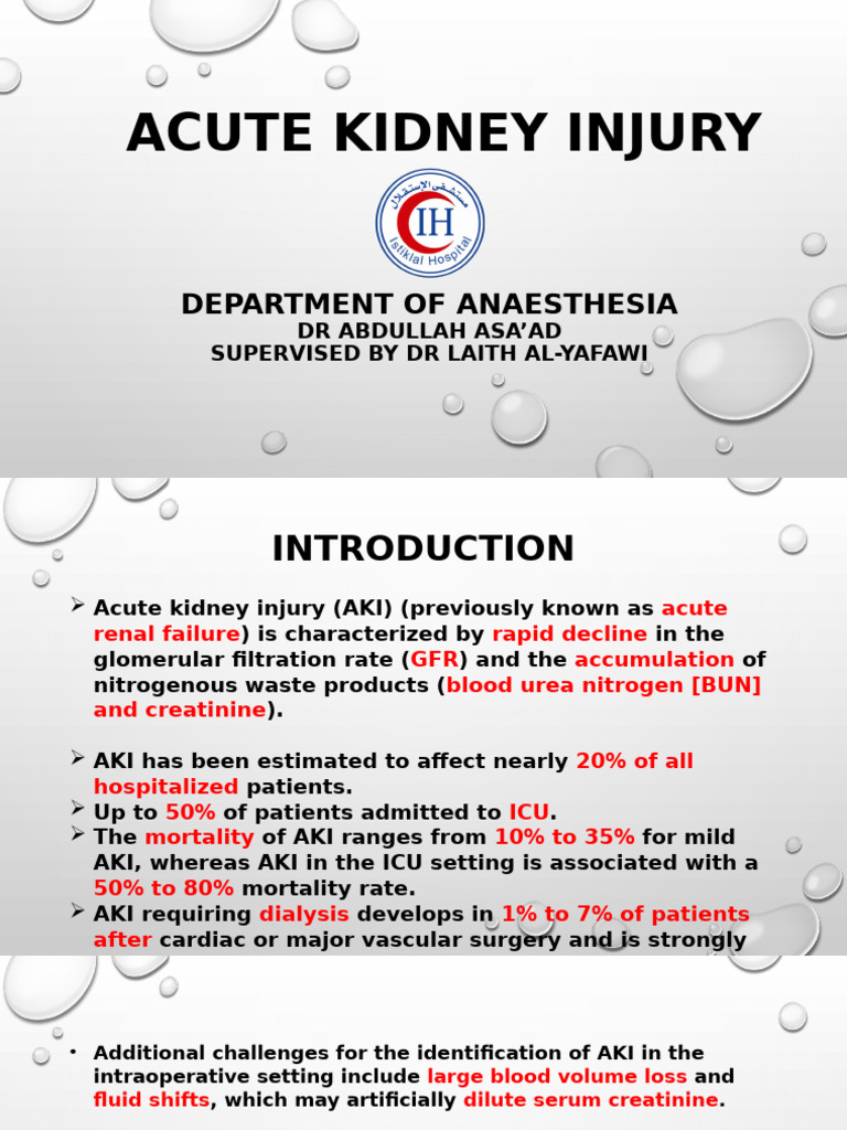 Aki | PDF | Diseases And Disorders | Internal Medicine