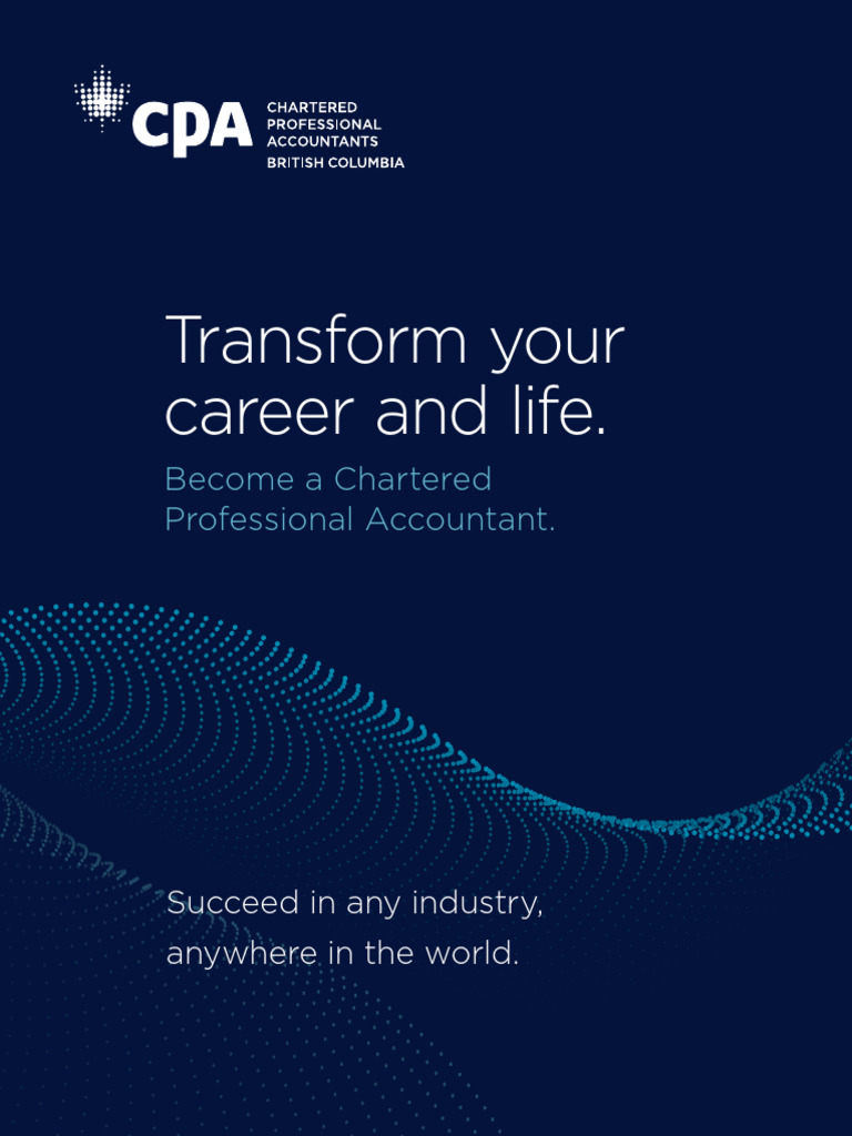 CPA Designation Brochure | PDF | Certified Public Accountant | Economies