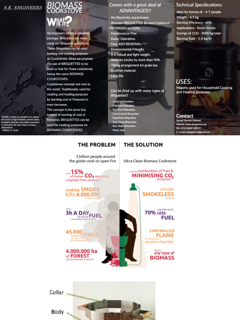 Biomass Cook Stove | PDF