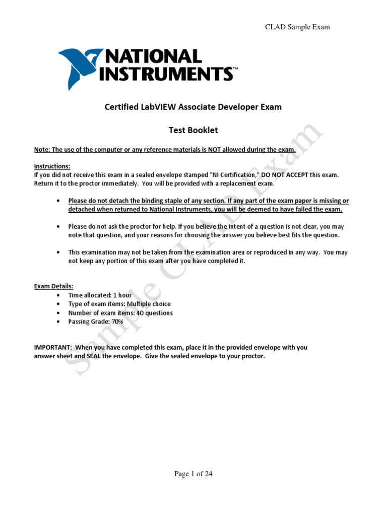 Clad Sample Exam 2 Pdf Control Flow C Programming Language 