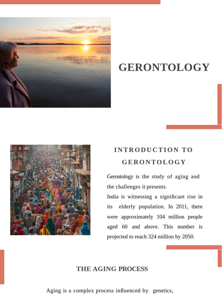 Understanding Gerontology in India | PDF | Ageing | Non Communicable ...