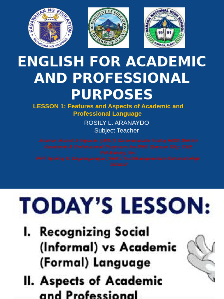 Eapp Lesson 2 Aspects of App Notes 2 | PDF | English Language | Verb