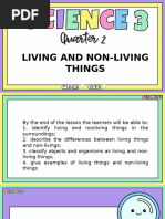 Living and Nonliving Thing Chart | PDF | Social Science | Young Adult