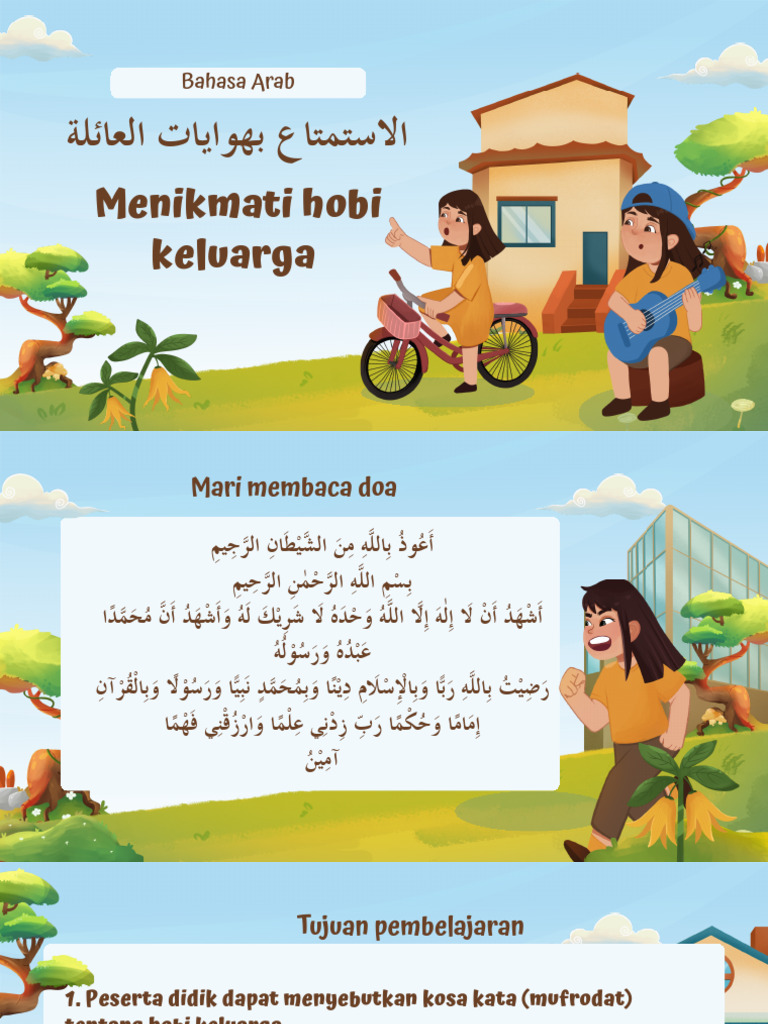 Ekspresi Diri Melalui Hobi Presentasi Pendidikan Biru Dan Hijau ...