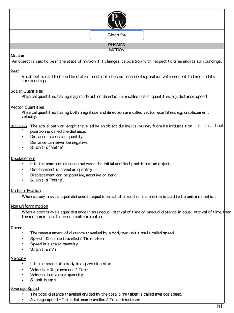 Physics | PDF | Buoyancy | Acceleration