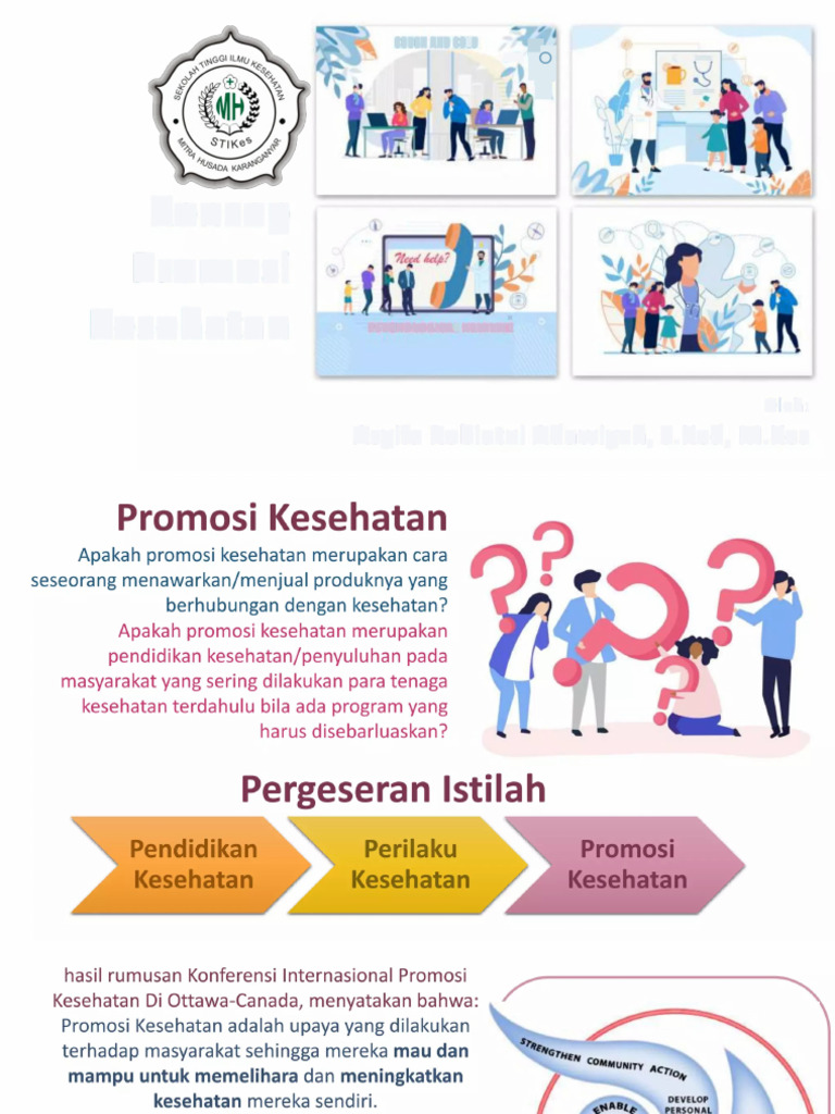 2 TM 3 Konsep, Teori, Dan Paradigma Promkes | PDF