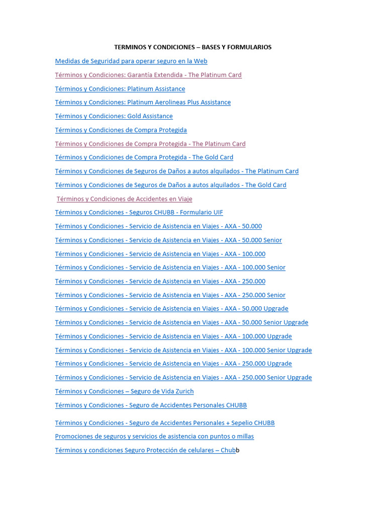 Terminos y Condiciones | PDF