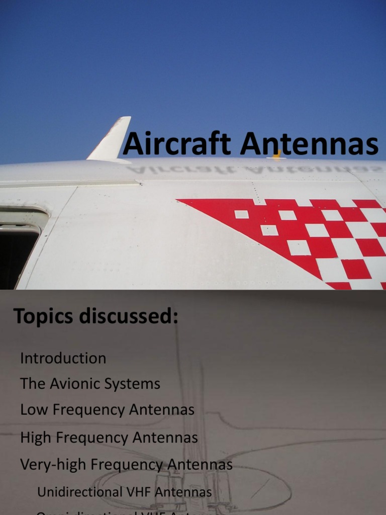 Types of Aircraft Antennas Explained | PDF