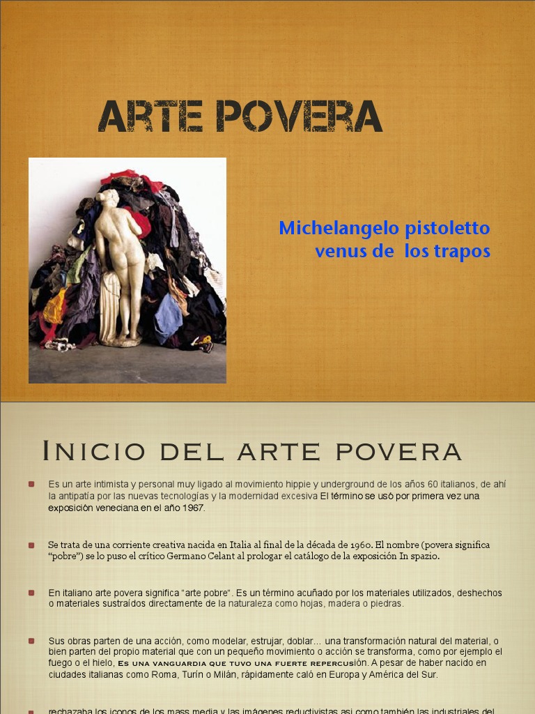 Arte Povera PDF | PDF | Artes (general) | Science