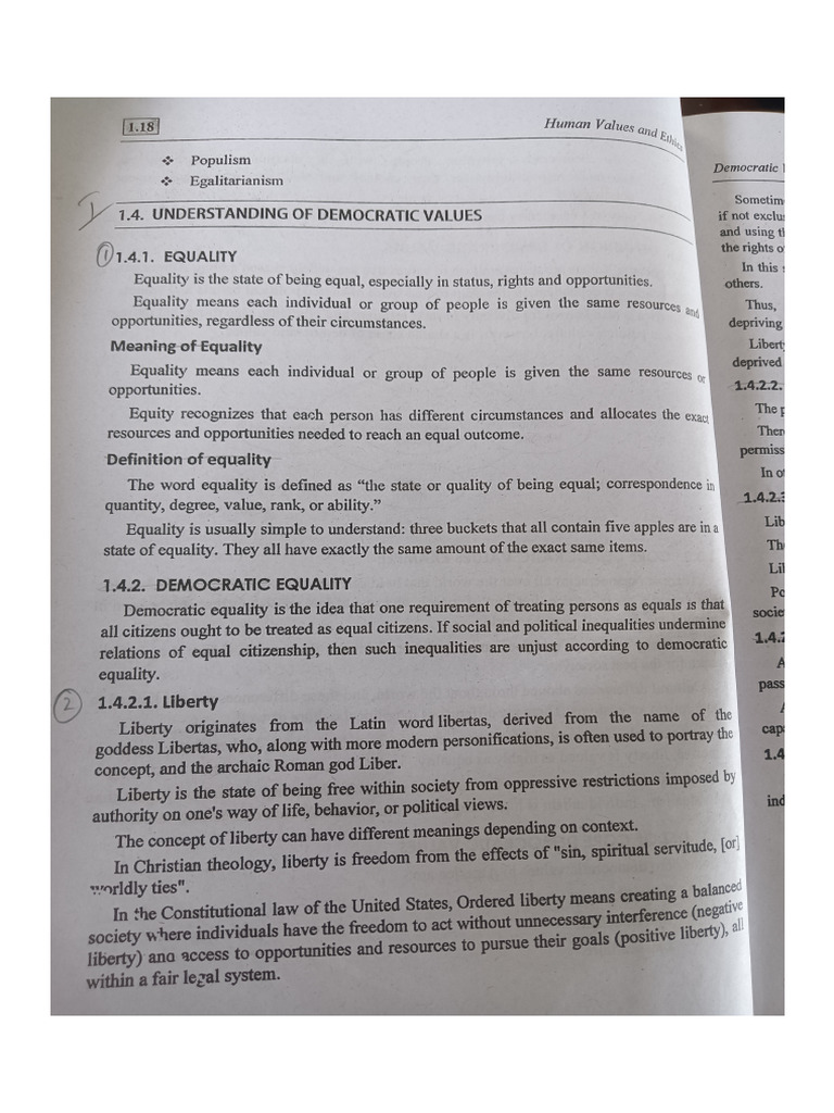 Democratic Values | PDF